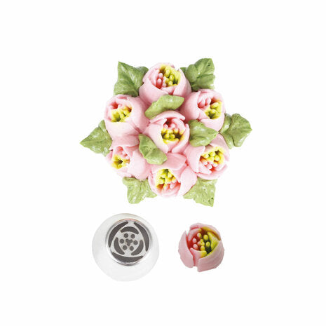 Decora Piping Tip Direct 6-Petal Tulip with Pistil 21 – Sugarplum