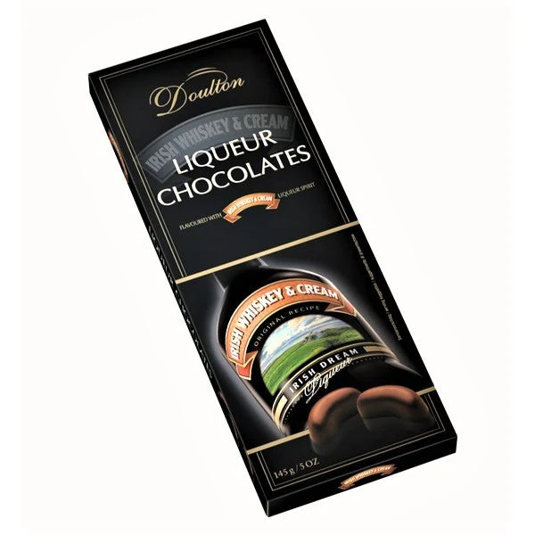 Doulton Irish Whisky & Cream Liqueur Chocolates 145g – Sugarplum